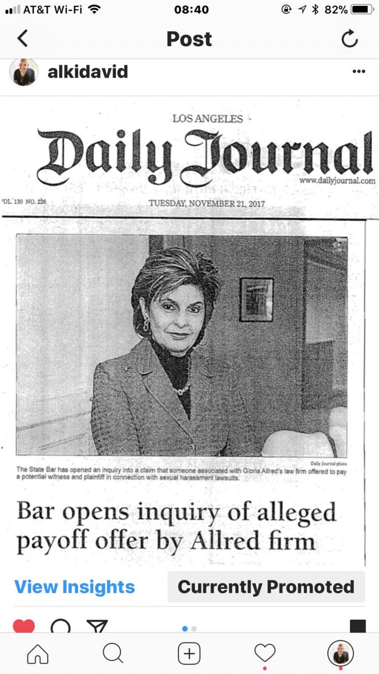 Gloria Allred Bashed for Shady Roy Moore Move, Other False Attacks – TVMix