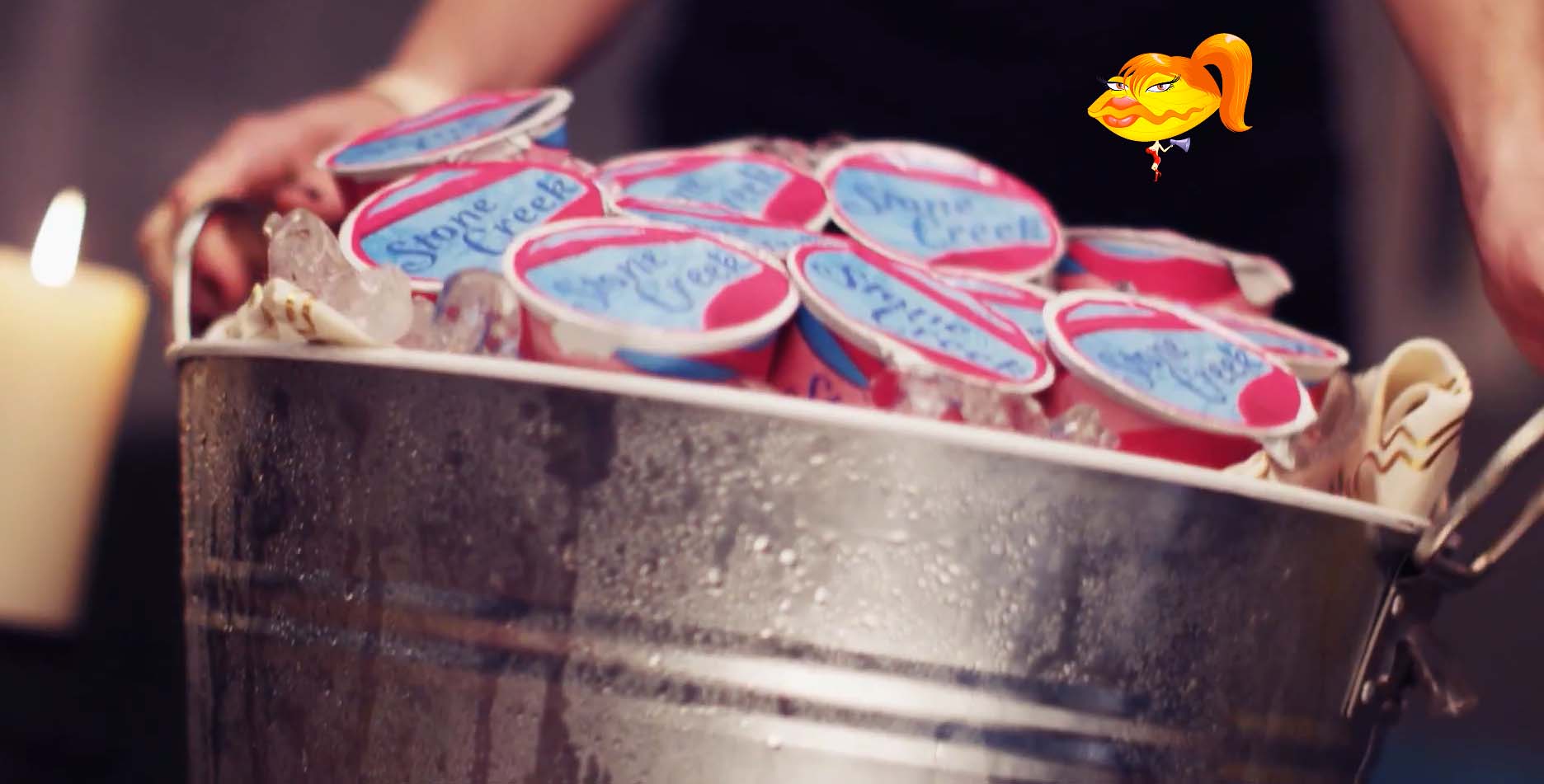 New Year's Eve - make mine a yogurt, barman! Crazy spoof advert for ...